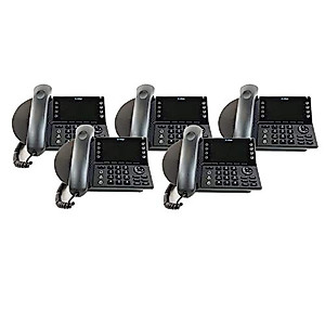 Mitel ShoreTel IP 485G Gigabit IP Telephone (10578) Multi-Pack - 5 Phones