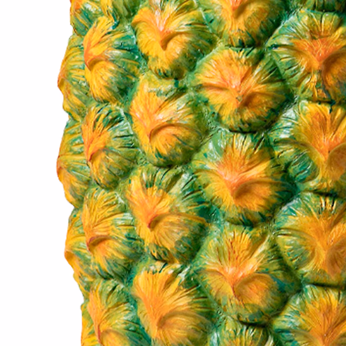 VINGVO Simulated Food Stool, Food Shoe Changing Stool Space Saving Comfortable Lightweight for Home (Pineapple Pattern)