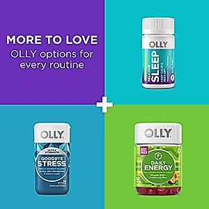 OLLY Extra Strength Sleep Fast Dissolve Tablets, 5mg Melatonin, Vegan, Strawberry - 30ct
