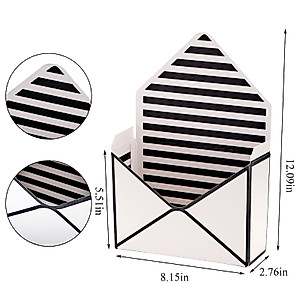 Elsjoy Set of 10 Florist Bouquet Envelope Boxes, 10 Styles Flower Bouquet Packaging Gift Paper Boxes for Wedding, Party, Birthday, Mother's Day