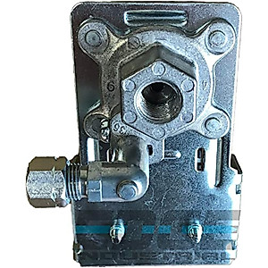 HEAVY DUTY CONDOR USA PRESSURE SWITCH, 26AMP, 11GA2E, 100/125 PSI,1/4" FNPT,DPST, SINGLE PORT
