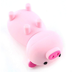 Novelty Pink Piggy Shape Design 32GB USB 2.0 Flash Drive Cute Memory Stick Thumb Drive Data Storage Pendrive Cartoon Jump Drive Gift