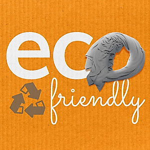 Happyluxe Shawl Wraps for Women, Versatile Wrap, Multifunctional Shawl for Dress, Pashmina, Travel Essentials, Womens Travel Accessories - Eco Cashmere Heather Gray