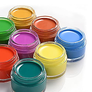 Bumobum 2 oz Glass Jars with Lids, 48 pack Clear Round Small Containers with White Lids, Blank Labels & Inner Liners, Empty Cosmetic Containers for Sample, Powder, Cream