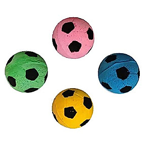 SHUYUE Foam Soccer Balls Cat Toys (Balls Cat Toys (12pcs))