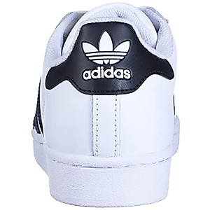 adidas Originals womens Superstar Sneaker, White/Black/White, 6.5 US