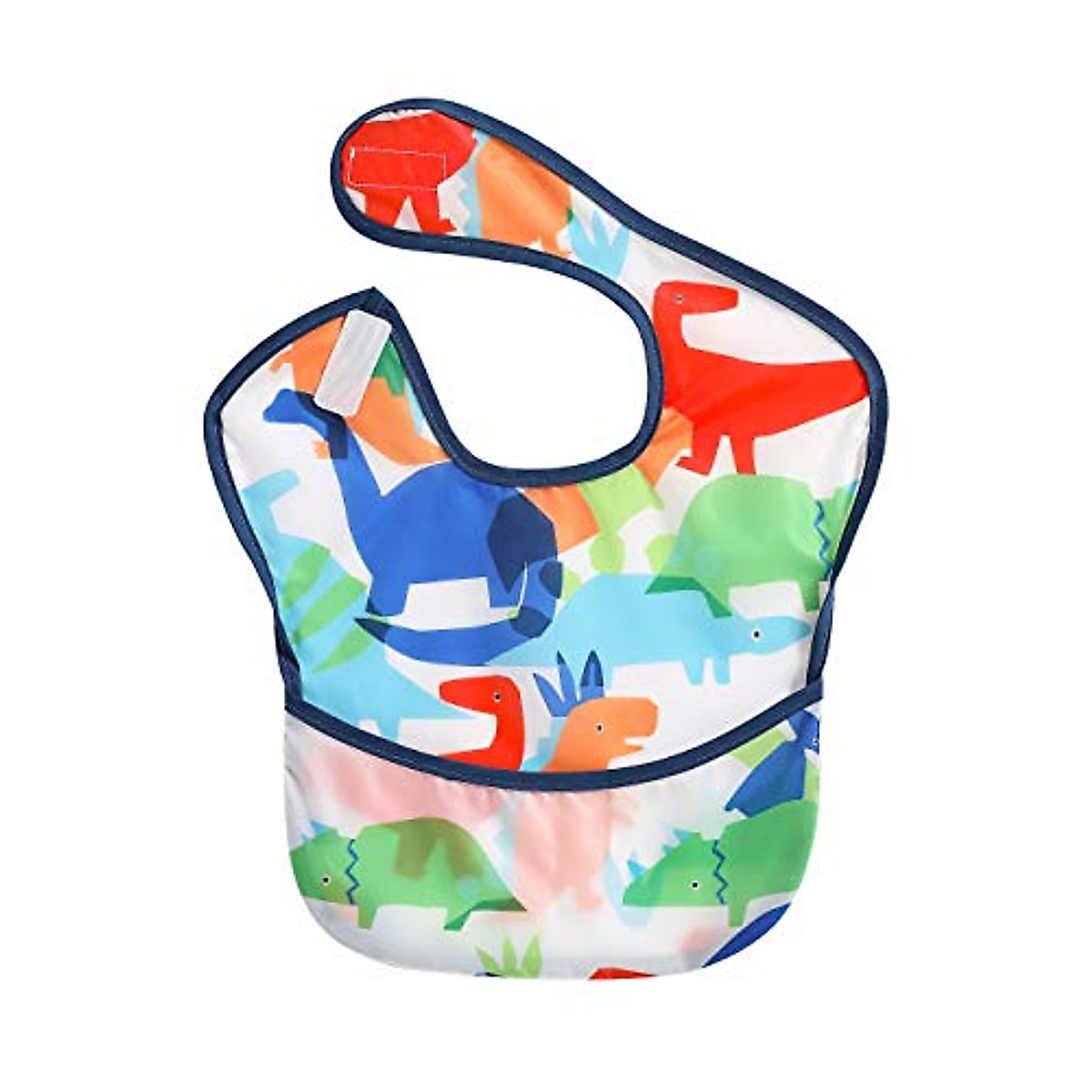 PandaEar 3 Pack Super Light Weight Baby Bib, Waterproof, Washable, Stain Oil and Odor Resistant 12-48 Months (Boy)