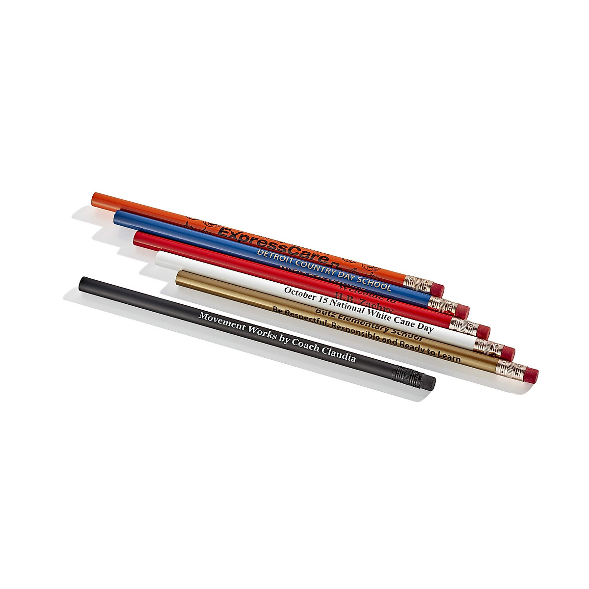 Pencil Guy Promotional Personalized Imprinted Round Pencils.-500 per box