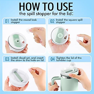 LorinShine 40 OZ Stainless Steel Tumbler with Lid and Straw, Insulated Cup with Handle, Leak Proof Tumbler, Large Water Iced Tea Coffee Bottle for Gift/Travel/Sport/Home