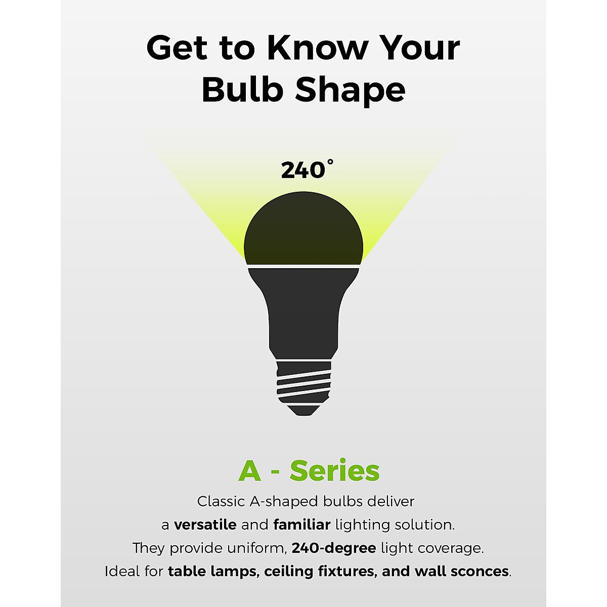 NEOROSS Timer Light Bulb, A19 Equivalent 100W LED Bulb, Built-in Automatic Timer, 11W 5000K Daylight White, 1200LM, E26 Base, Non-Dimmable, Auto On/Off for Outdoor & Indoor Security, 4 Pack