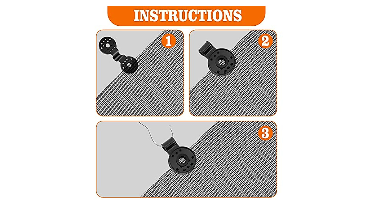 40 Piece Shade Cloth Clips - Durable & Easy to Use