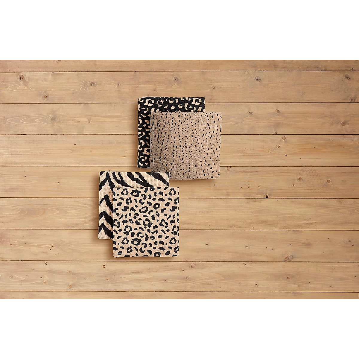 Mud Pie Zebra Animal Print Towel, 26" x 16 1/2"