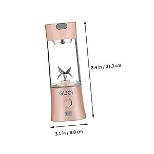 Portable Juicer Electric Fruit Vegetable Squeezer personal blender shakes portable blender juicer cup mini mixer electric cup charging mode mixing bottle travel re-usable