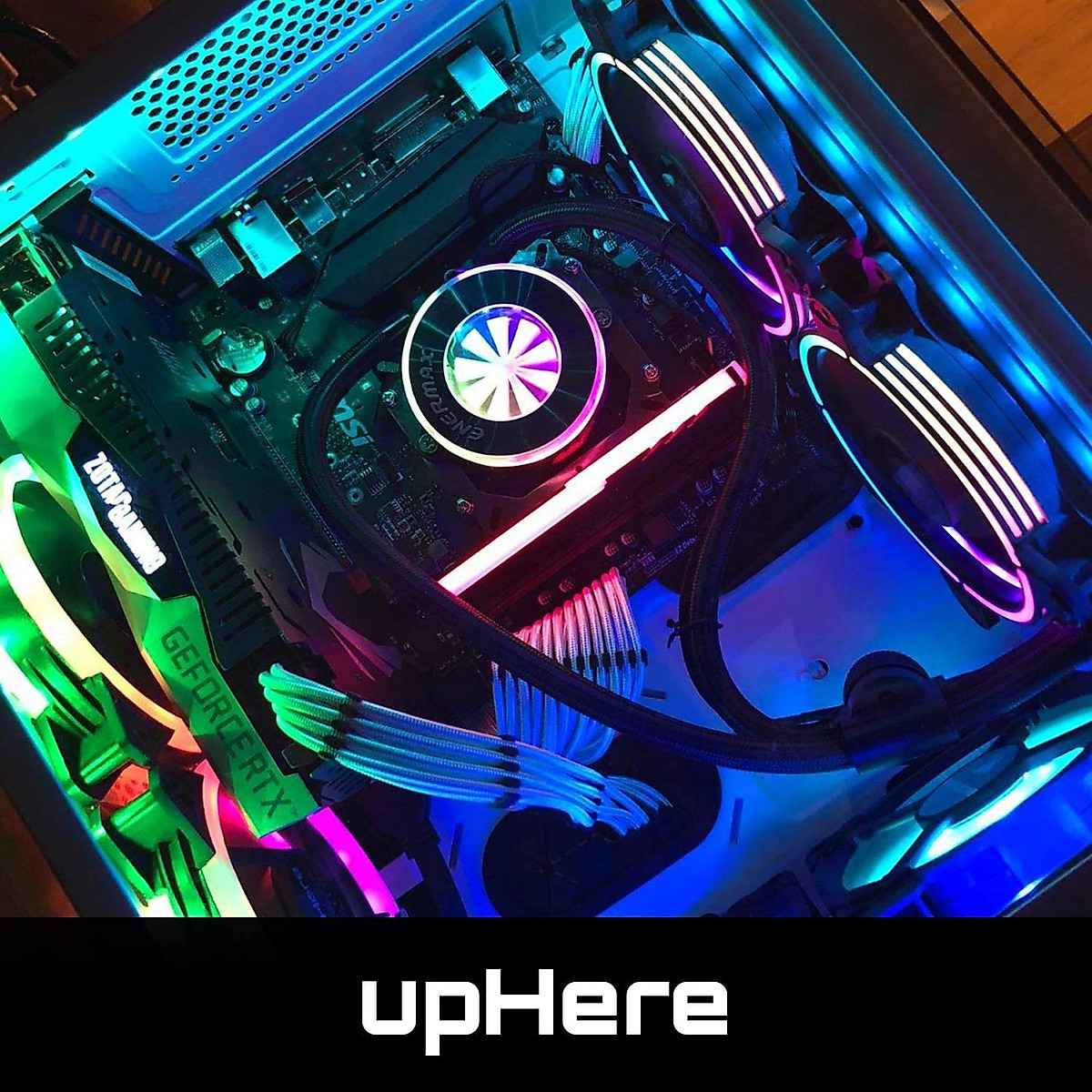 upHere 24 Pieces Set = 24-pin x 4, 8-pin x 12, 6-pin x 8 for 3 mm up to 3.4 mm/0.13inch- Black(3.4 mm/0.13inch)-CM245