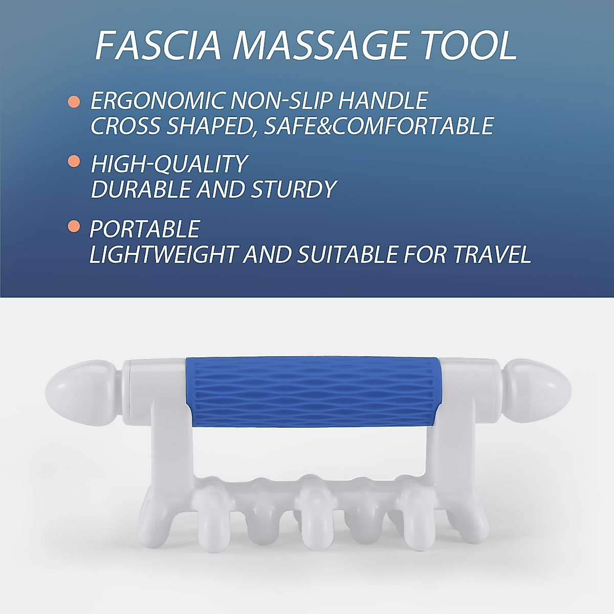 Fascia Massage Tool Blaster for Cellulite - Trigger Points - Muscle Relaxation,Handheld Myofascial Release Tool for Every Part of The Body