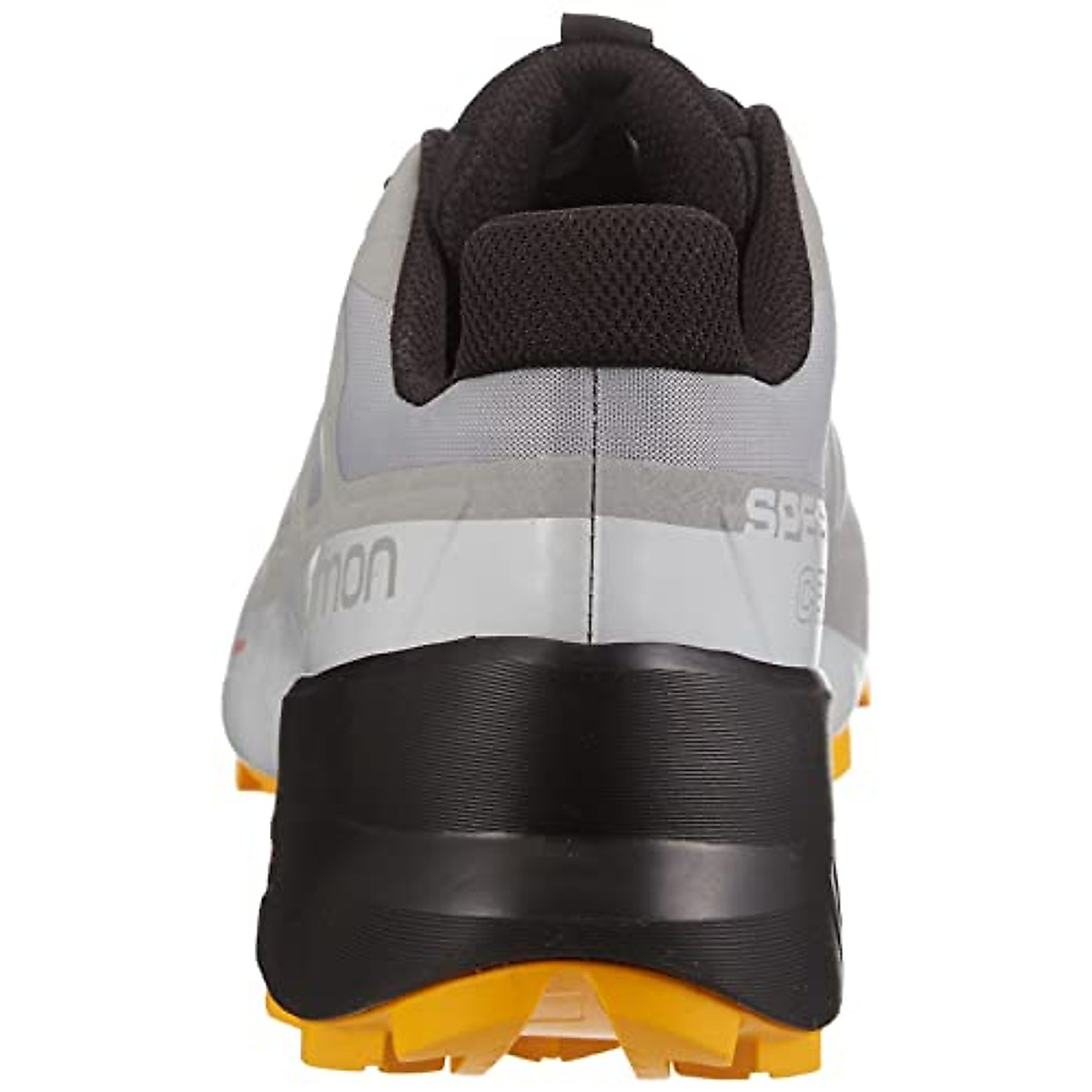 Salomon Speedcross 5 Gore-tex Trail Running Shoes for Men, Monument/Black/Saffron, 12