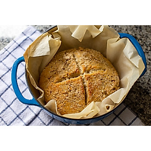 Lodge EC6D33 Enameled Cast Iron Dutch Oven, 6-Quart, Blue