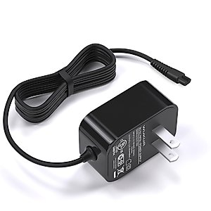9V Electric Spin Scrubber Charger Replacement for Voweek Electric Spin Scrubber LABIGO Electric Spin Scrubber Compatible with Voweek VWS211,LABIGO LA1 Pro Charger Cord 5.9FT