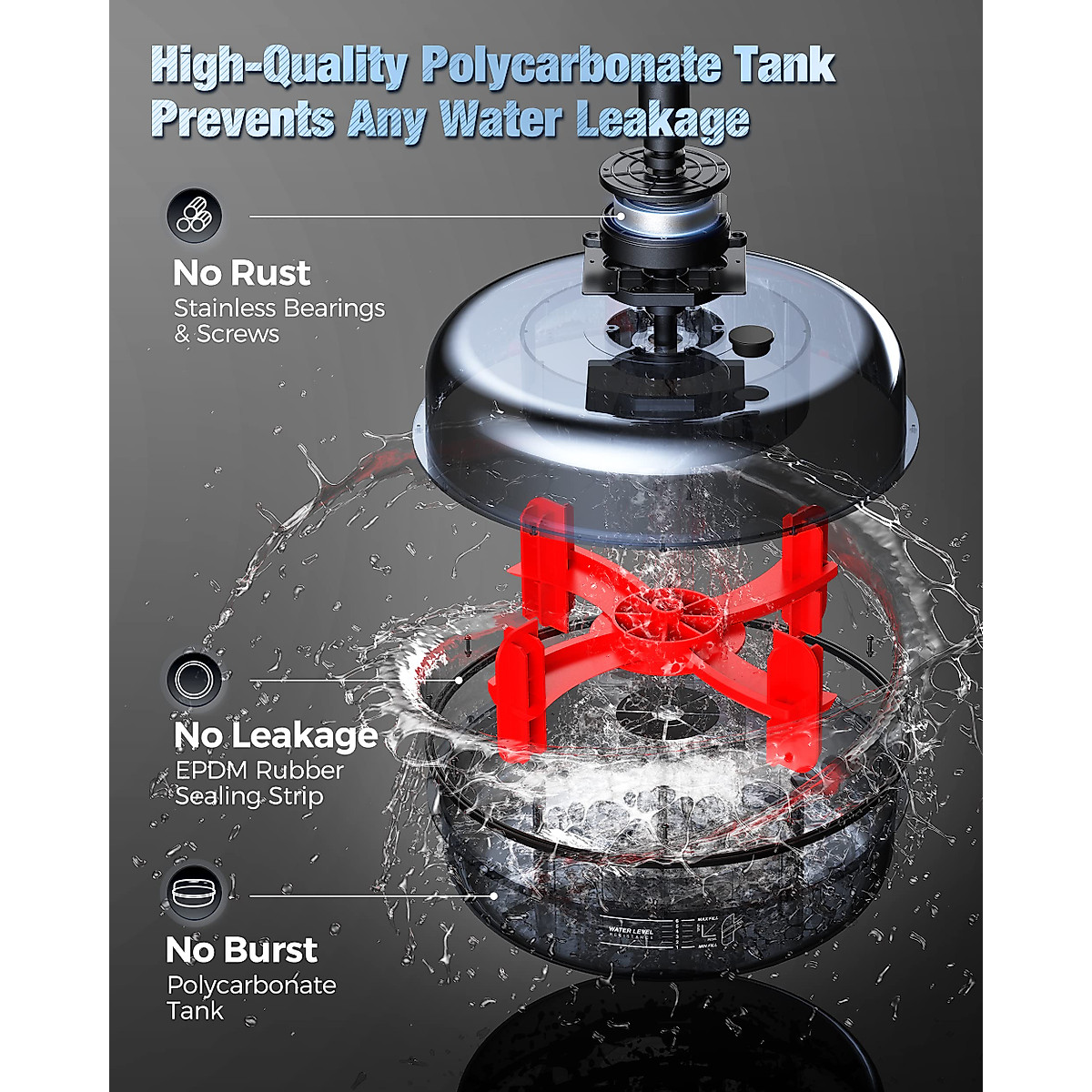 YOSUDA Water Rowing Machines with Bluetooth-Water Rowers 350LBS Weight Capacity for Home Use with Smooth Aluminum Dual Slide Rail & Rowing-Dedicated Monitor