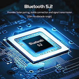 Wireless Headphones for Graduation Gifts,Noise Cancelling Bluetooth Earbuds with Wireless Touch Control and Charging Case,IPX5 Waterproof EarBuds 40H with ENC HD in-Ear Built-in Mic Headset Deep Bass