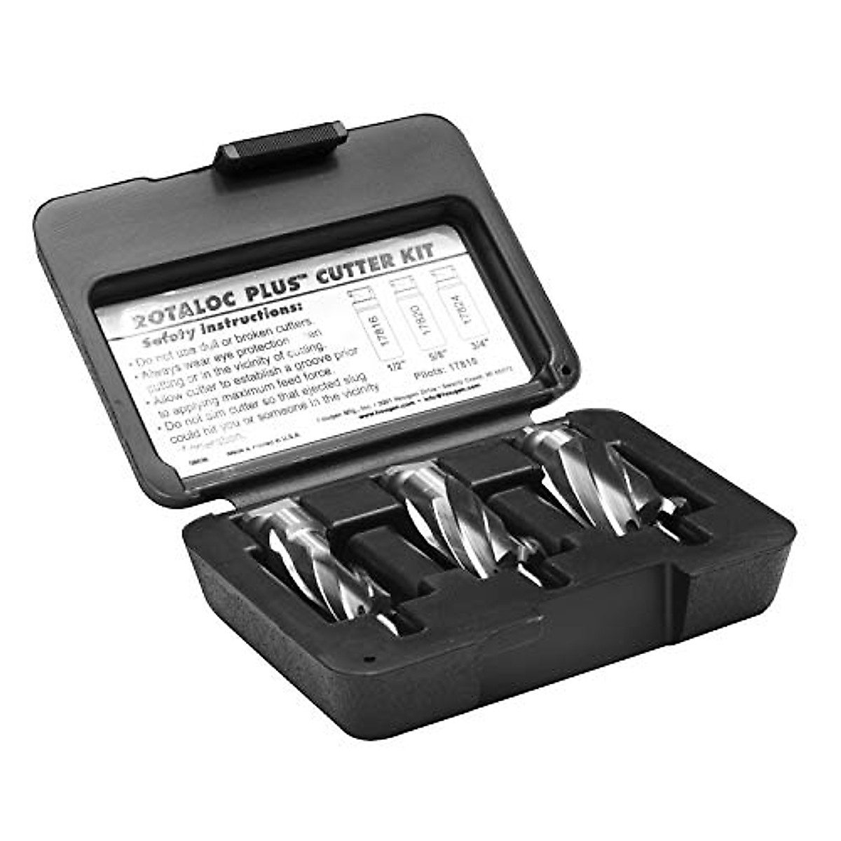 Hougen 17802 RotaLoc Plus Fabricator's Kit 1/2", 5/8" & 3/4" (for HMD130 only)