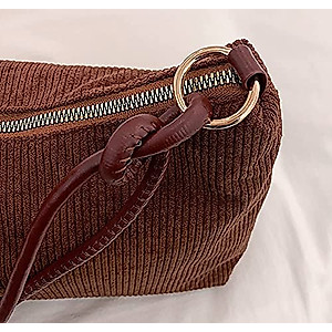 Crossbody Bag Women Corduroy Satchel Bag Small Tote Bag Shoulder Bag Cute Tote Handbag Mini Crossbody Bag Hobo Bag
