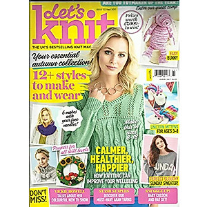 LET'S KNIT MAG, ISSUE,122 SEP, 2017 FREE GIFTS OR INSERTS ARE NOT INCLUDED.
