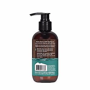 Every Man Jack Beard + Face Wash - Subtle Sea Salt Fragrance - Deep Cleans, Conditions, and Softens Your Beard and Skin Underneath - Naturally Derived with Coconut Oil, and Glycerin - 6.7-ounce - 2pk