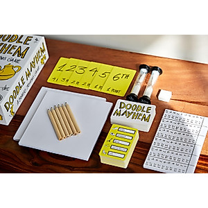 Doodle Mayhem: A Hilarous and Frantically Fast Drawing Game - Party Game - Family Games for Adults, Teens, Kids