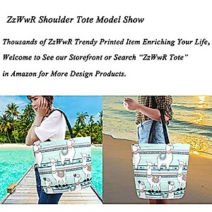 ZzWwR Vintage Skull Tattoo Pattern Large Canvas Gym Beach Travel Reusable Grocery Shopping Tote Bag