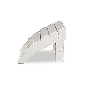 POLYWOOD® Palm Coast Ottoman, White