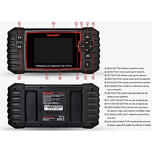 iCarsoft CR Pro Diagnostic Scan Tool