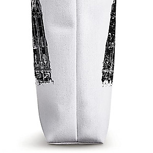 Milan Cathedral Vintage Skyline Italy Fan I Love Milano Tote Bag