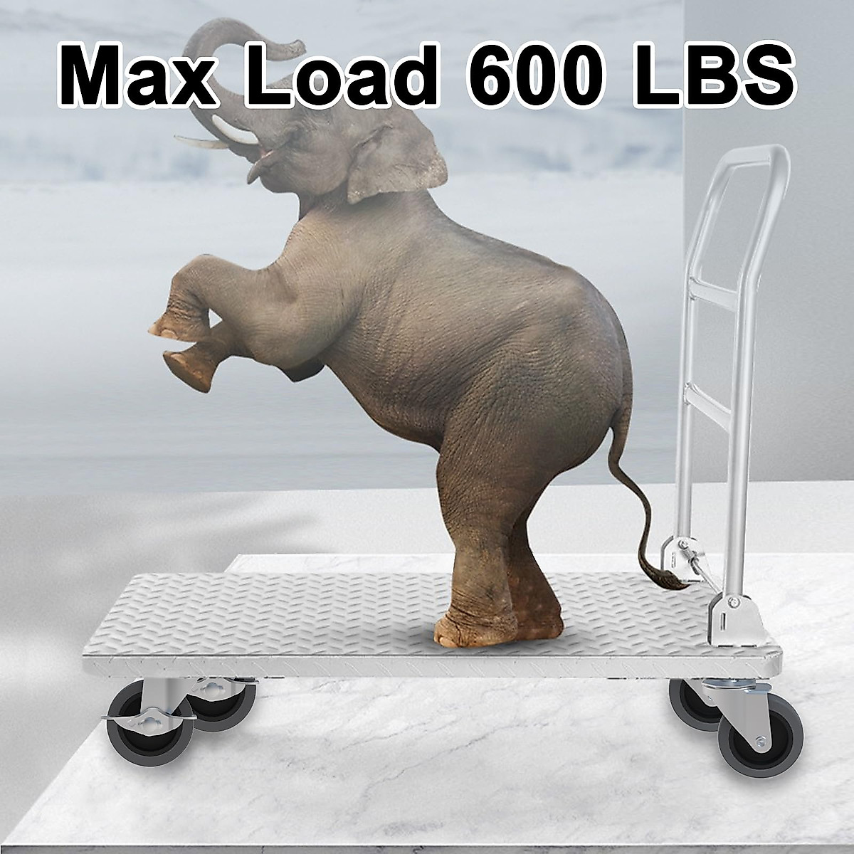 AAGUT Caster Wheels, 3 Inch Rubber Heavy Duty 1/2"-13 x 1-1/2" Threaded Stem Castors, Locking Brake Swivel Wheel, Replacement for Carts Dolly Workbench Trolley, Set of 4