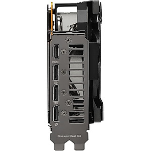 ASUS TUF Gaming AMD Radeon™ RX 6900 XT OC Edition Graphics Card (PCIe 4.0, 16GB GDDR6, HDMI 2.1, DisplayPort 1.4a, Dual Ball Fan Bearings, All-Aluminum Shroud, Reinforced Frame, GPU Tweak II)