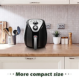 Secura Air Fryer 3.4Qt / 3.2L 1500-Watt Electric Hot XL Air Fryers Oven Oil Free Nonstick Cooker with/Recipes for Frying, Roasting, Grilling, Baking