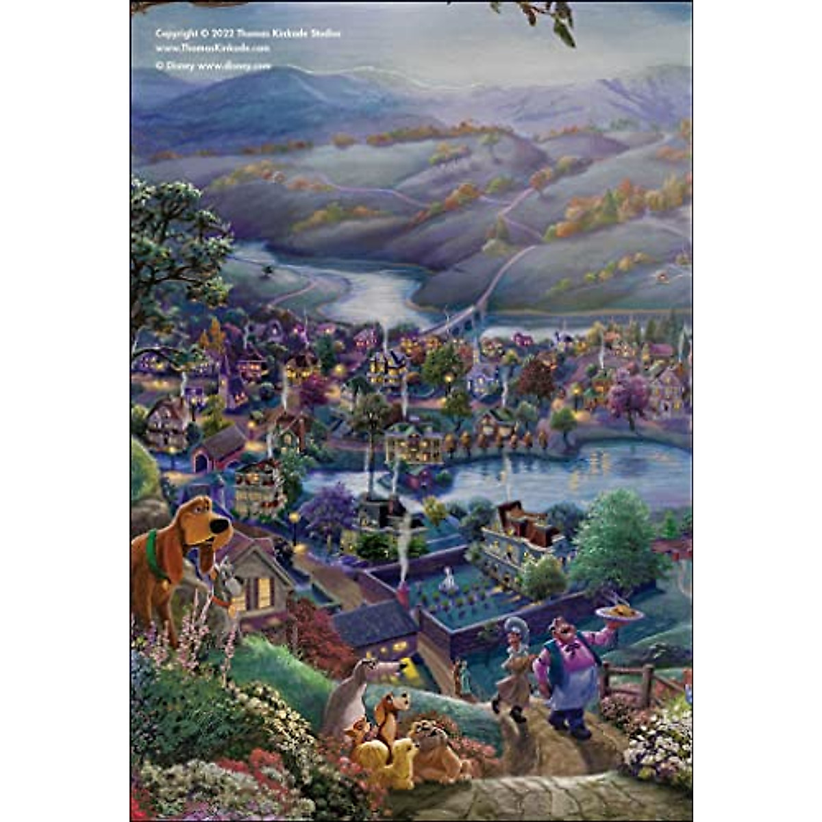 Disney Dreams Collection by Thomas Kinkade Studios: 12-Month 2023 Monthly Pocket