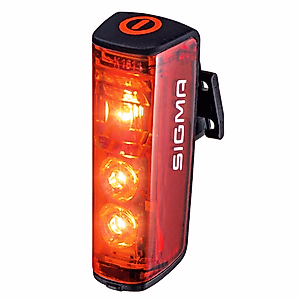 SIGMA Sport Blaze LED Bicycle Light Battery Rear Light with Brake Light German Road Traffic Act StVZO Approved