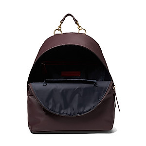 Tommy Hilfiger Kendall II Medium Dome Backpack Saffiano PVC Dark Cabernet One Size