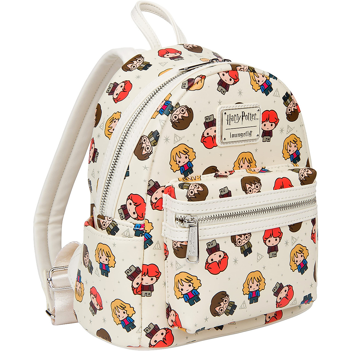 Loungefly Harry Potter Chibi Characters All Over Print Mini Backpack