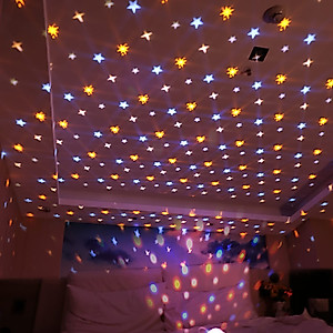 ForChic Kids Night Light, Star Projector with 4 Modes & Timers for Kid Baby Bedroom, Unique Gifts for Kids Baby