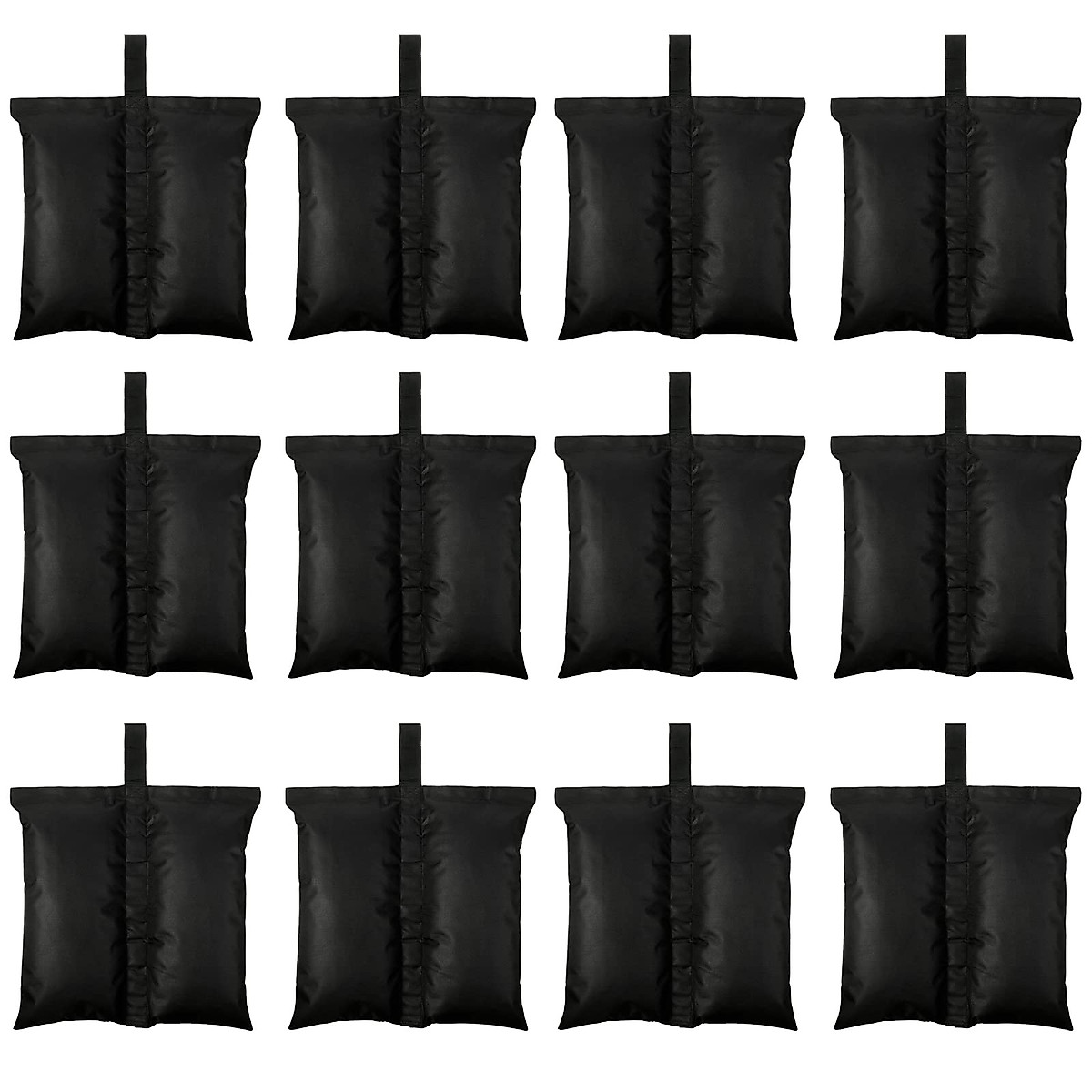 Sratte 12 Tent Weight Bags Canopy Weights Sand Bags Waterproof Canopy Tent Sandbags for Pop up Canopy Tent Legs Patio Gazebo Umbrella Base Pool Ladder Outdoor Sand Bags