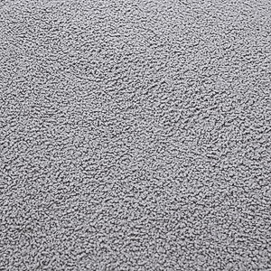 KT Rolster 110.2" L Shaped Couch, Modern Curved Sofa with Chaise, Sleeper Sofa Boucle Couch Left Hand Facing, Sectional Couches for Living Room, Bedroom, Salon, Gray