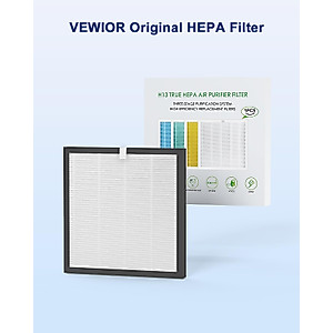 VEWIOR True HEPA Replacement Filter, Compatible A3 Air Purifier, H13 True HEPA Filter for A3 Air Cleaner