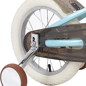 Karcle 16 inch Kids Bike Boys Girls Bicycle with Detachable Training Wheels, Child's Bike for 3-10 Years Old 35-59 inch Tall, with Front & Rear Dual Hand Brake, Children Bicycle Blue