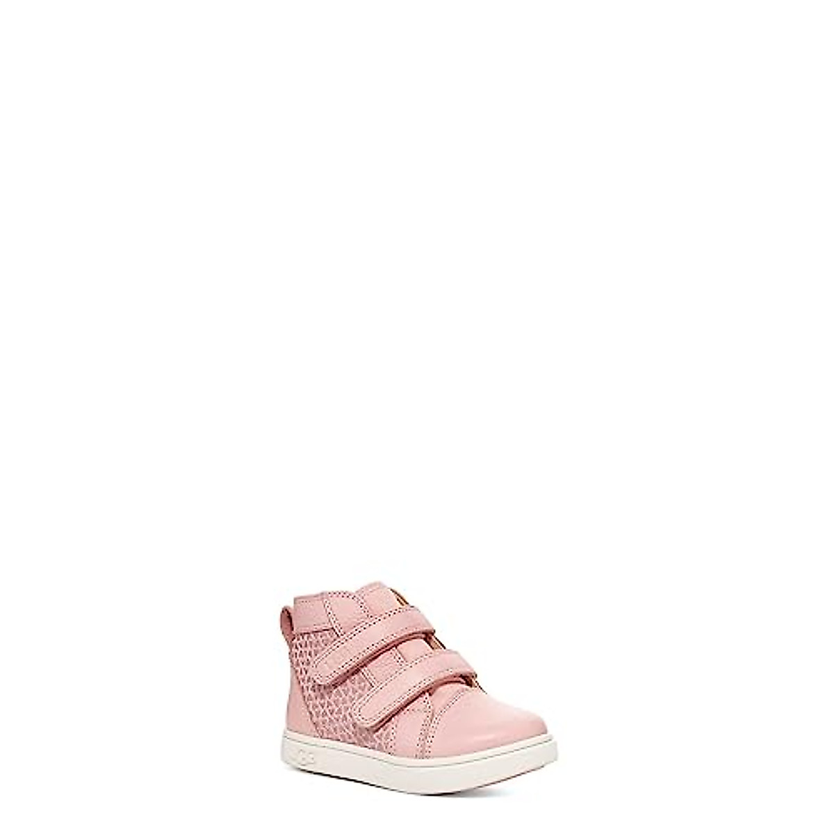 UGG Unisex-Child Rennon Ii Gel Hearts Sneaker, Pink, 7 Toddler