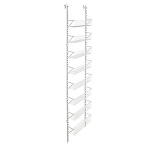 ClosetMaid 97535 Adjustable Wall & Door 8-Tier Basket Organizer, 18", , White