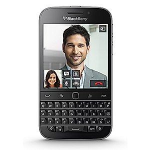 BlackBerry Classic Q20 SQC100-1 GSM Unlocked 16GB 3.5" 8MP 4G LTE Smartphone - Black - International Version No Warranty