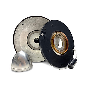 VOYZ 600 Watt Super Tweeter 2KHz - 25KHz - 5” Supper Bullet Tweeter - Heavy Duty Super Strong Ferrite Magnet Tweeter with Titanium Diaphragm 4-8 ohms Includes Crossover Capacitor (VZ-47A)