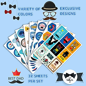Fathers Day Stickers Dad Stickers Fathers Day Stickers For Dad Happy Fathers Day Stickers Father Day Stickers Fathers Day Labels Father'S Day Stickers Father Day Stickers Happy Father Day Stickers